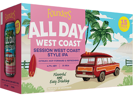 All Day West Coast - Founders Brewing Company