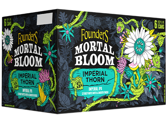Mortal Bloom Imperial Thorn - Founders Brewing Company